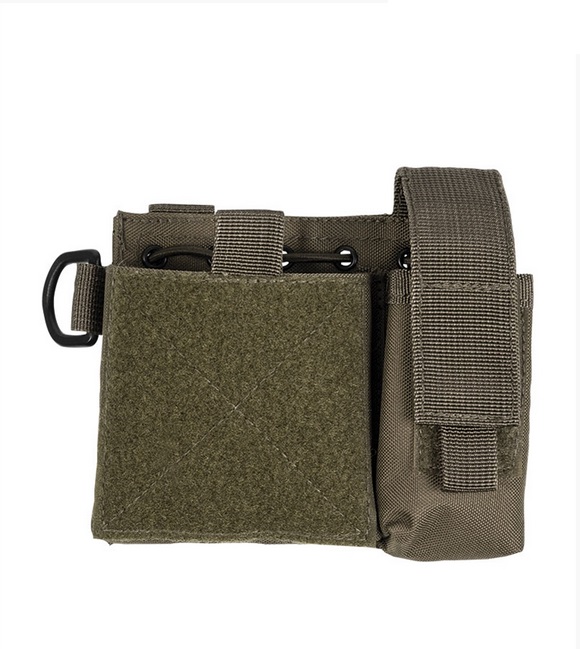 Admin Pouch Modular Equipment Panel, Olive Green, Mil-Tec - US Eagle ...