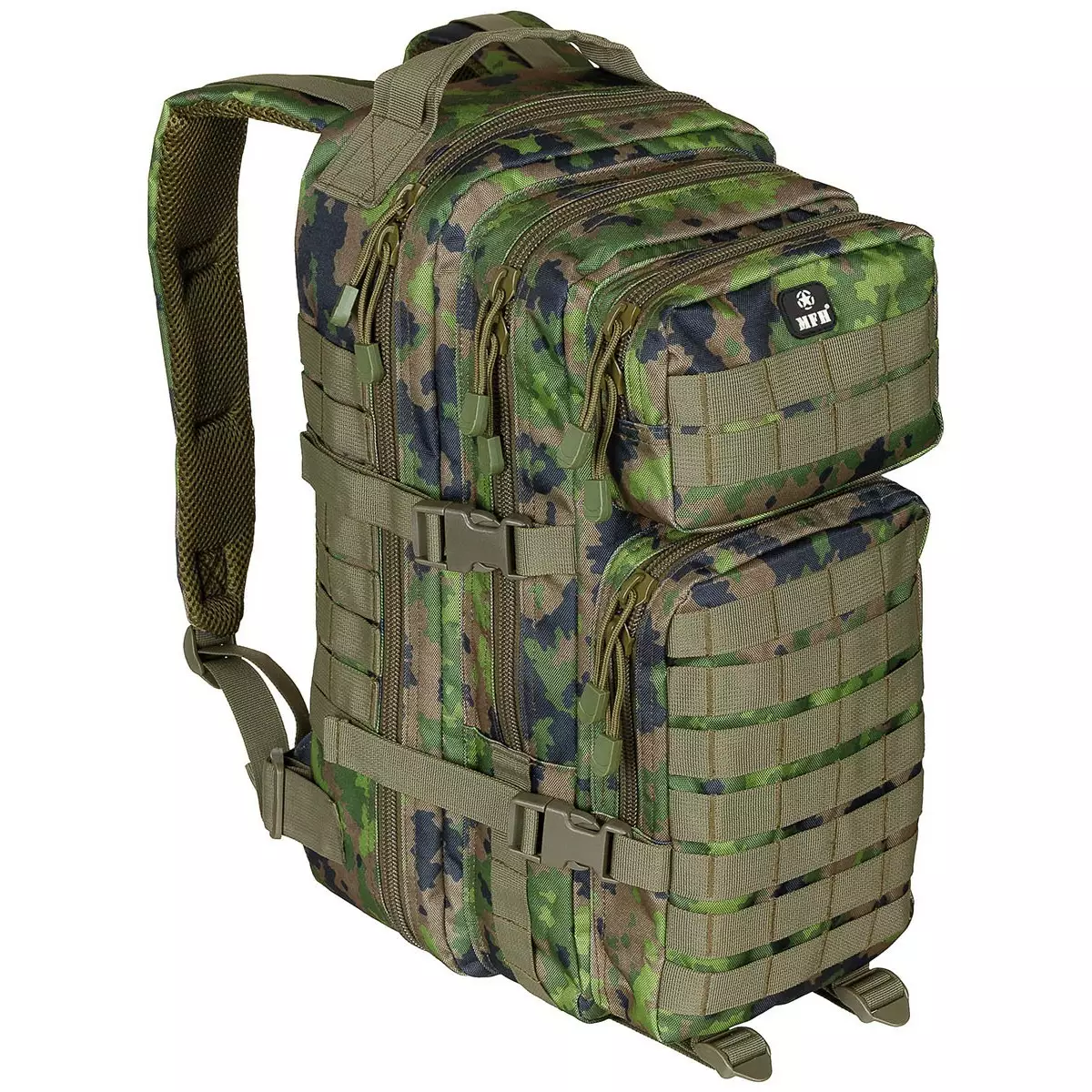 Assault Pack M05 Camouflage Backpack, MFH - US Eaglewebstore